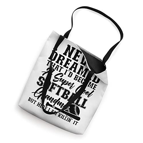 Softball Grandma Tote Bag