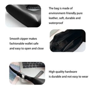 Women's Small Shoulder Bags Fashion Small Hobo Bags Women's Mini Wallets Women's Clutches (Black)