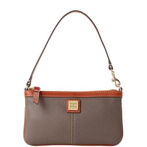 dooney & bourke pebble grain large slim wristlet