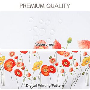 Romanstile Spring Rectangle Tablecloth - 60 x 84 Inch - Waterproof Decorative Floral Pattern Table Cloth Stain Resistant Wrinkle Free Printed Table Cover for Dinner/Party/Indoor/Outdoor