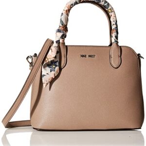 Nine West Merrylou Dome Satchel Mink One Size