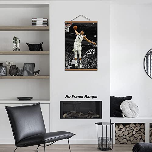 Mingki Giannis Antetokounmpo Poster, ''Greek Freak'' - Basketball Star Canvas Poster for Man Cave Office Home Decor, Basketball Wall Art Basketball Fan Memorabilia Sports Poster, 16"x24"-No Frame