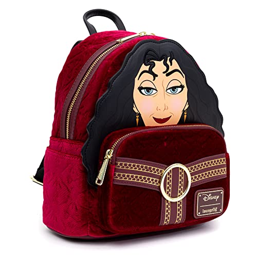 Loungefly Disney Mini Backpack, Tangled Rapunzel Disney Villains Mother Gothel