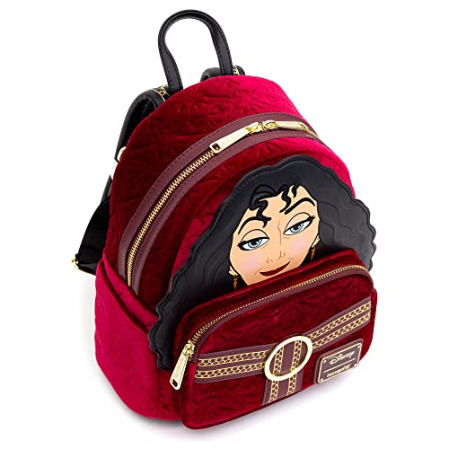 Loungefly Disney Mini Backpack, Tangled Rapunzel Disney Villains Mother Gothel