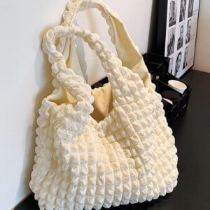 Hobo Bags for Women Bubble Tote Bag Cloud Shoulder Bag Hobo Bag Casual Purses Satchel Gift for Women