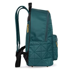 Montana West Wrangler Backpack Purse for Women Quilted Backpack for Travel College, Teal