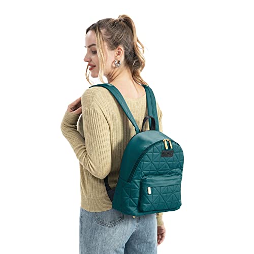 Montana West Wrangler Backpack Purse for Women Quilted Backpack for Travel College, Teal