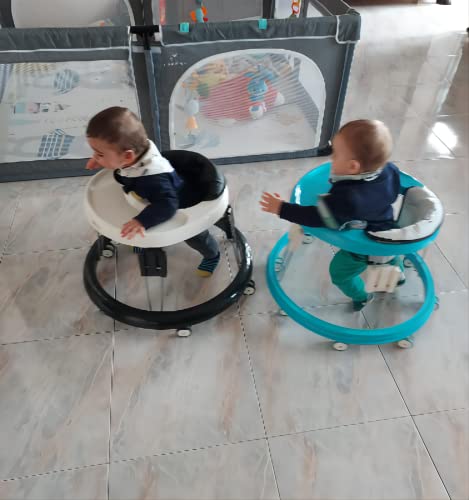 Foldable Baby Walker , The Oldschool Round Shape Baby Walker, Suitable for All terrains, Babies (6-18 Months)