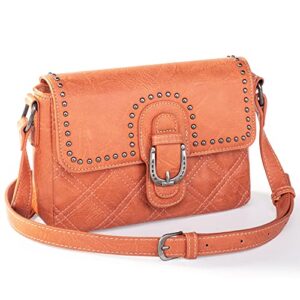 Wrangler Small Crossbody Bags for Women with Adjustable Shoulder Strap Ladies Small Western Purse