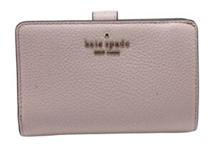 kate spade leila medium compartment bifold wallet in rose smoke