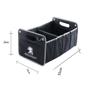 Collapsible Car Organizer for Trunk Transporting Storage Camping car Accessory Box Organizer luggages (Talla nica)