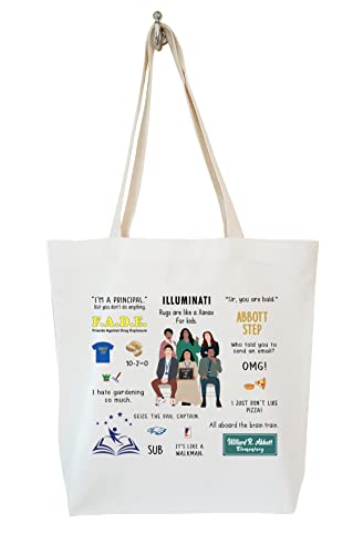 Why Z Teacher Tote Bag Ava Janine Gregory TV Show Merchandise Tote Bag Gifts