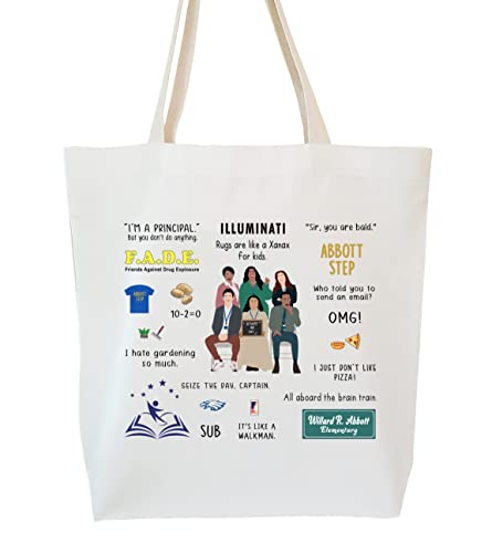 Why Z Teacher Tote Bag Ava Janine Gregory TV Show Merchandise Tote Bag Gifts