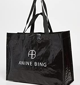 ANINE BING Women's Dawson Sport Tote, Black, One Size