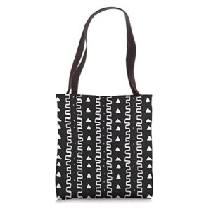 african mud cloth print bogolan style 012 tote bag