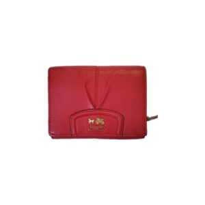 COACH Madison Leather Compact Clutch