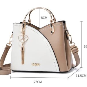 Fashion Handbag Tote Bag for Women Large Capacity Shoulder Bag Messenger Bag Chic Crossbody Bag for Travel Shopping