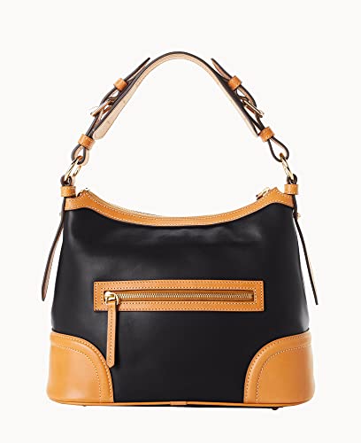 Dooney & Bourke Wexford Leather Hobo (Black)