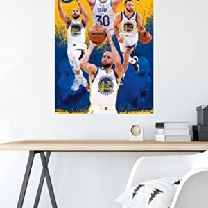 Trends International NBA Golden State Warriors - Stephen Curry 22 Wall Poster, Bedroom