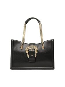 versace jeans couture women shoulder bag black