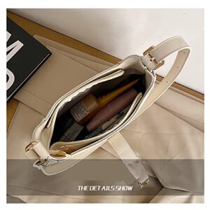 FVGWTVS Ladies Shoulder Bag Underarm Pu Messenger Bag Ladies Handbag Messenger Bag Fashion Bucket Bag