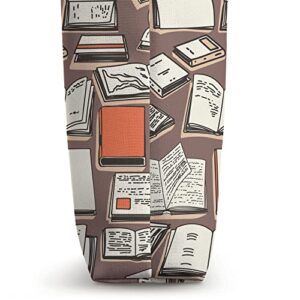 Library Book Lovers Literacy Ideas Reading Themed Brown Tote Bag