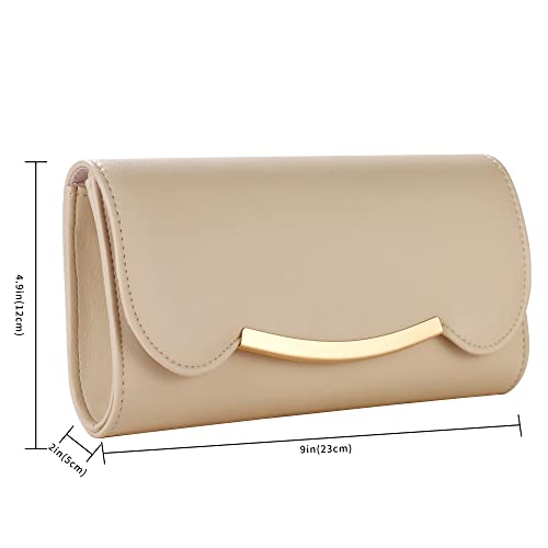 ZHANNI Puppy Handbag Clutch Purses for Women Cute Evening Bag Clutch (Beige)