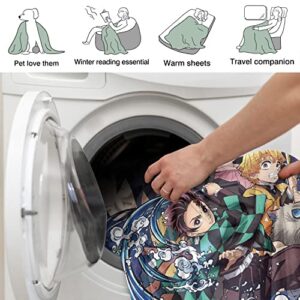 Anime Blanket,Comfortable Sherpa Fleece Throw Blanket,Ultra Soft Flannel Blankets,Double Layer Fabric Warm Blankets for Bedding Sofa Travel 60"X50"