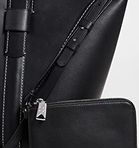 Proenza Schouler White Label Women's Sullivan Leather Bag, Black, One Size