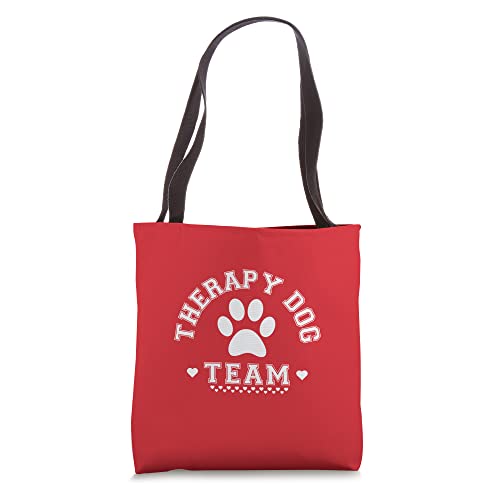 Therapy Dog Team Tote Bag