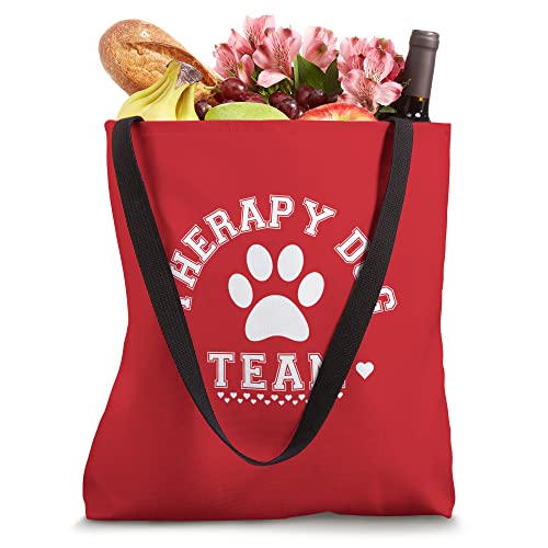 Therapy Dog Team Tote Bag