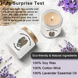 Birthday Gifts for Boyfriend Girlfriend -Boyfriend Birthday Gift Husband Birthday Gift Wife Birthday Gift Ideas Funny Birthday Gifts for Women-Birthday Gifts for Her -Lavender Candles(7oz)