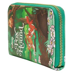 The Fox and the Hound Book Zip Around Wallet