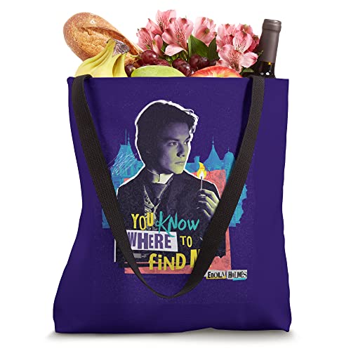 Enola Holmes - Tewkesbury (Louis Partridge) - Find Me Tote Bag