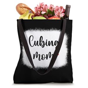 Cubing Mom Funny Math Cuber Speed Cubing Puzzle lover Cube Tote Bag