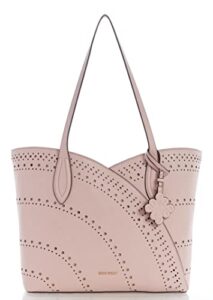 nine west cheyenne jet set tote, pastel pink