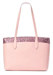 kate spade flash glitter tote pink