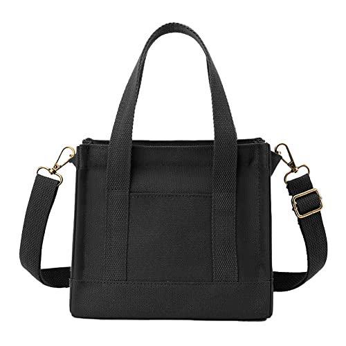 Tote Bag Women Canvas Handbag Hobo Crossbody Bag for Women Canvas Shoulder Bag Purse Mini Tote