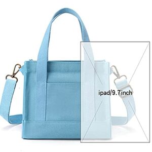 Tote Bag Women Canvas Handbag Hobo Crossbody Bag for Women Canvas Shoulder Bag Purse Mini Tote