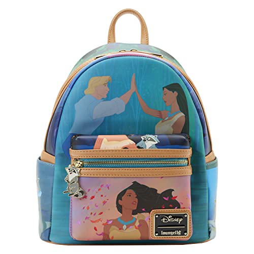 Loungefly Disney Pocahontas Princess Scene Double Strap Shoulder Bag