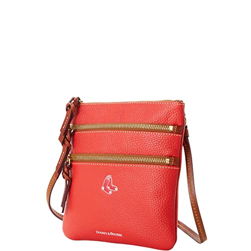 Dooney & Bourke MLB Boston Red Sox N S Triple Zip Crossbody Shoulder Bag