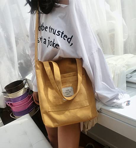 Tote Bag Women Cute Hobo Bag Satchel Bag Shoulder Bag College Bag Travel Bag Crossbody Bag Corduroy Tote Handbag 2023