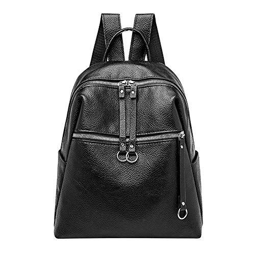 sikiwind Women Backpack PU Leather Shoulder Bag Student Girls Travel School Bags