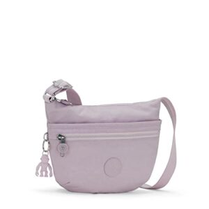 Kipling Women’s Arto Small Crossbody, Lightweight Everyday Purse, Casual Nylon Shoulder Bag, Gentle Lilac