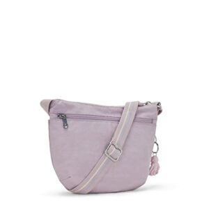 Kipling Women’s Arto Small Crossbody, Lightweight Everyday Purse, Casual Nylon Shoulder Bag, Gentle Lilac