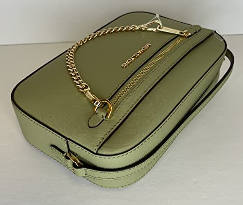 Michael Kors Jet Set Large Crossbody bundled Purse Hook (Light Sage)