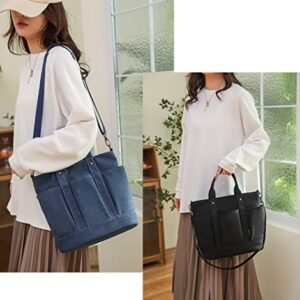 Tote Bag Women Cute Hobo Bag Satchel Bag Shoulder Bag Crossbody Bags Multiple Pockets Canvas Tote Handbag 2023