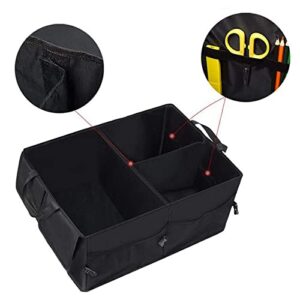 ＫＬＫＣＭＳ Truck Car Boot Organiser Folding Storage Bag, Storage Trunk Organizer, Flexible, Easy to Use