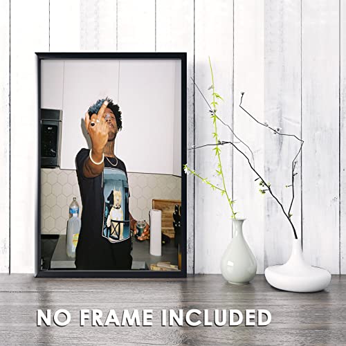 PinTrends Poster Print Wall Decor 16"x24" Brent Merch Faiyaz for Living Room Art Home Decoration