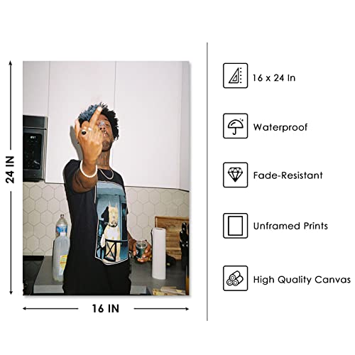 PinTrends Poster Print Wall Decor 16"x24" Brent Merch Faiyaz for Living Room Art Home Decoration